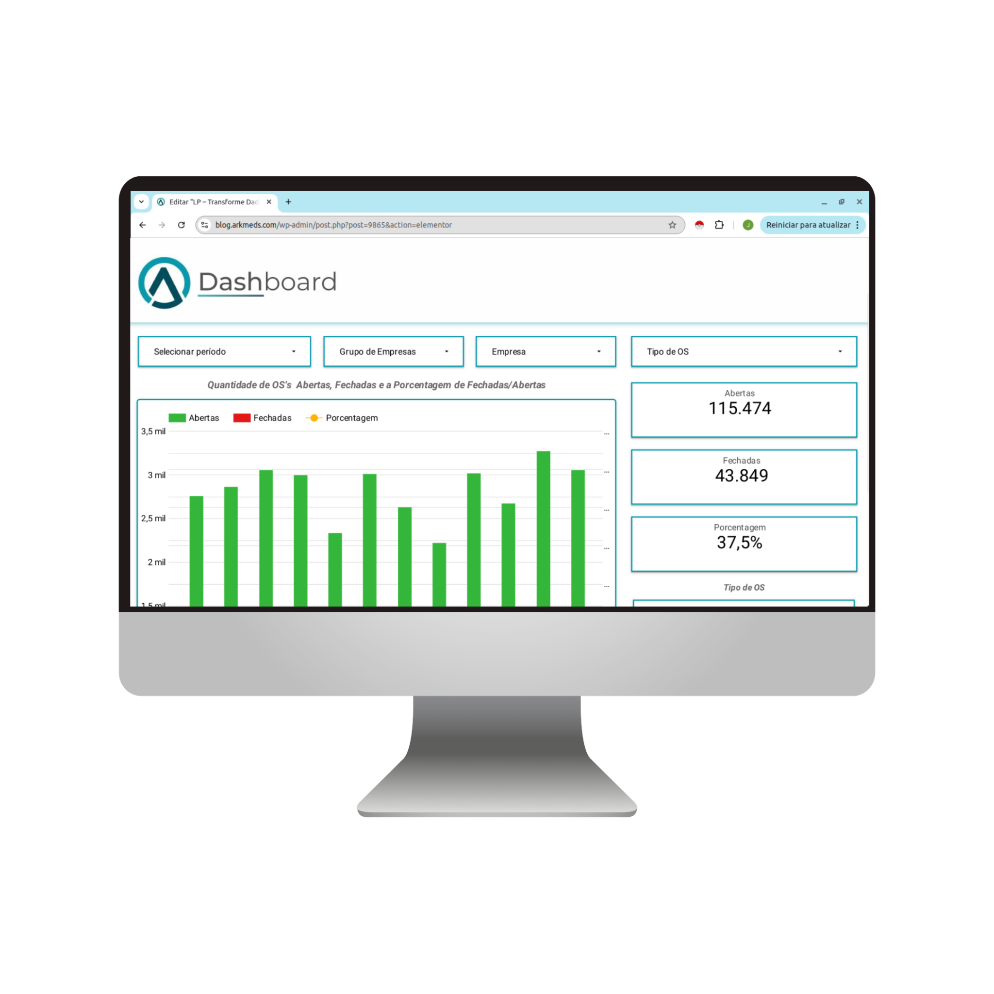 Transforme dados em Dashboard – Arkmeds Academy Transforme dados em Dashboard – Arkmeds Academy